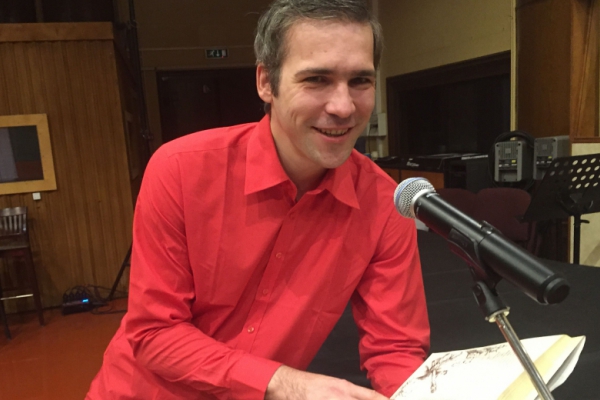 „100-gades dziesmu krātuvē” viesojās Jānis Ramāns no LR1 ziņu dienesta ...