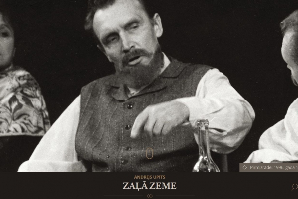 Andrejs Upīts "Zaļā zeme". 1. daļa / LR1 / / Latvijas Radio