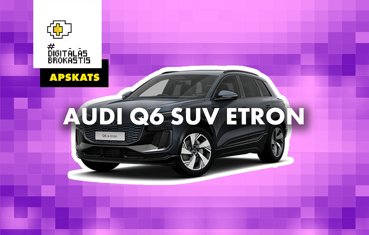 Elektroauto "Audi Q6 SUV e-tron" apskats / Ieraksts / REplay.lv