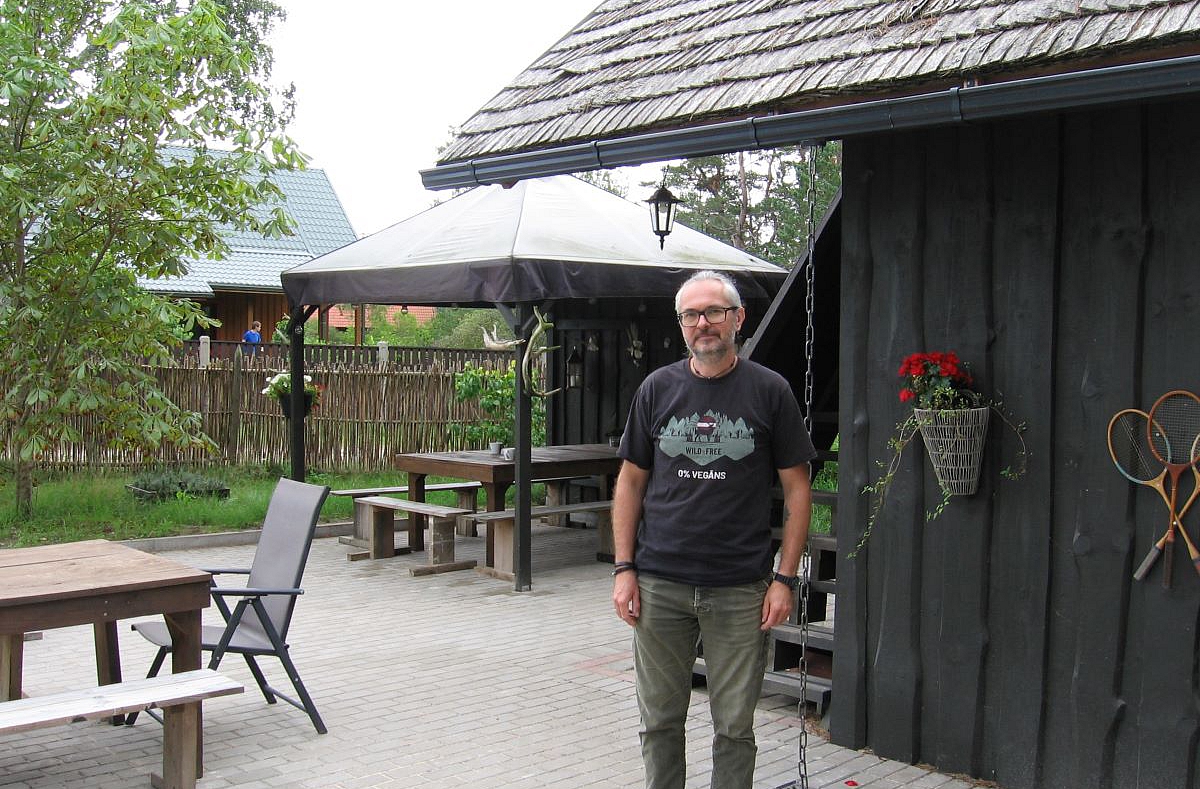 Mājas kafejnīcu dienās Kurzemes piekrastē viesus uzņem Justs Dzedons ...