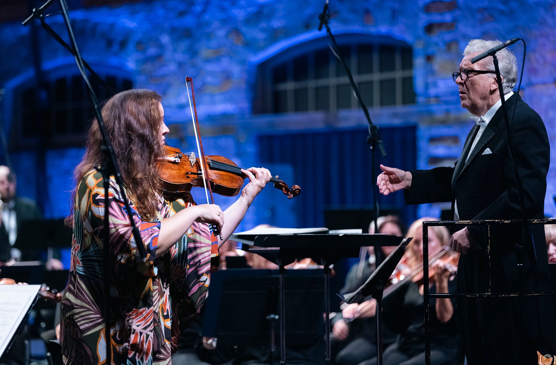 Koncerts "LNSO, Santa Vižine un maestro Sinaiskis" Hanzas peronā ...