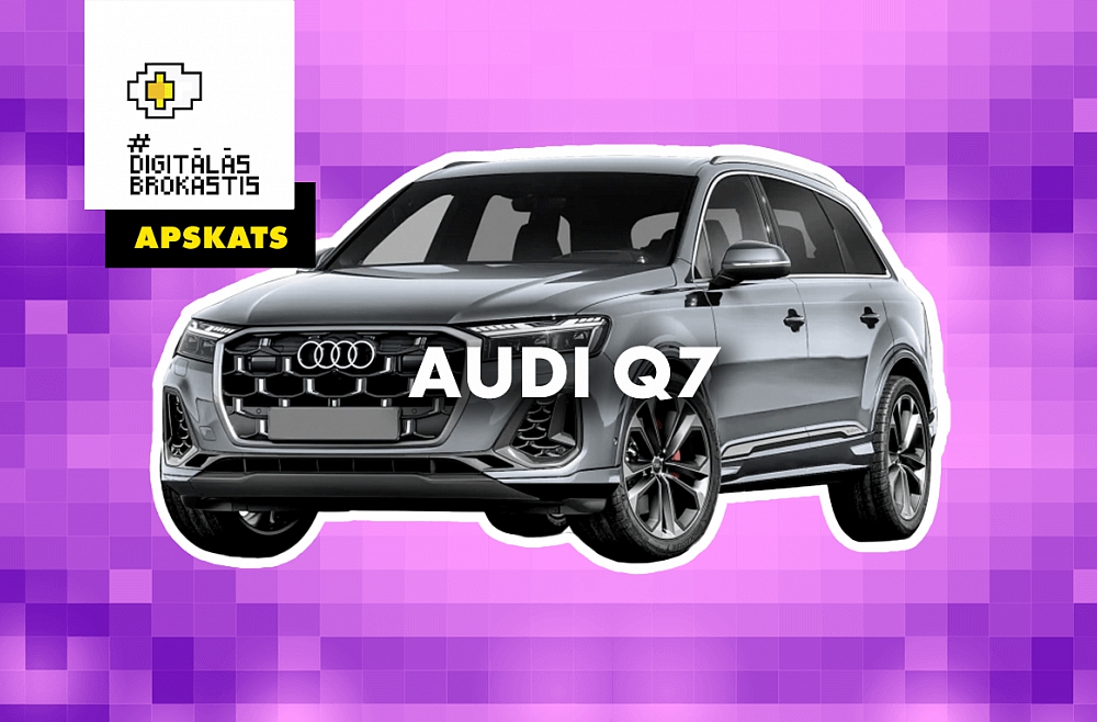 "Audi Q7 plug-in" hibrīda automašīnas apskats / LR1 / / Latvijas Radio