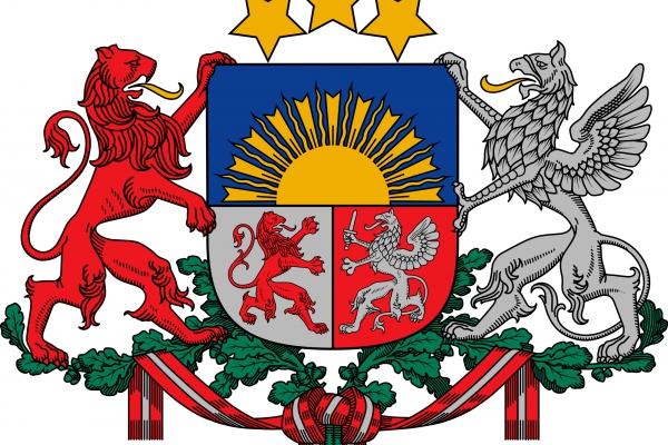 Latvijas valsts ģerbonis / LR2 / / Latvijas Radio